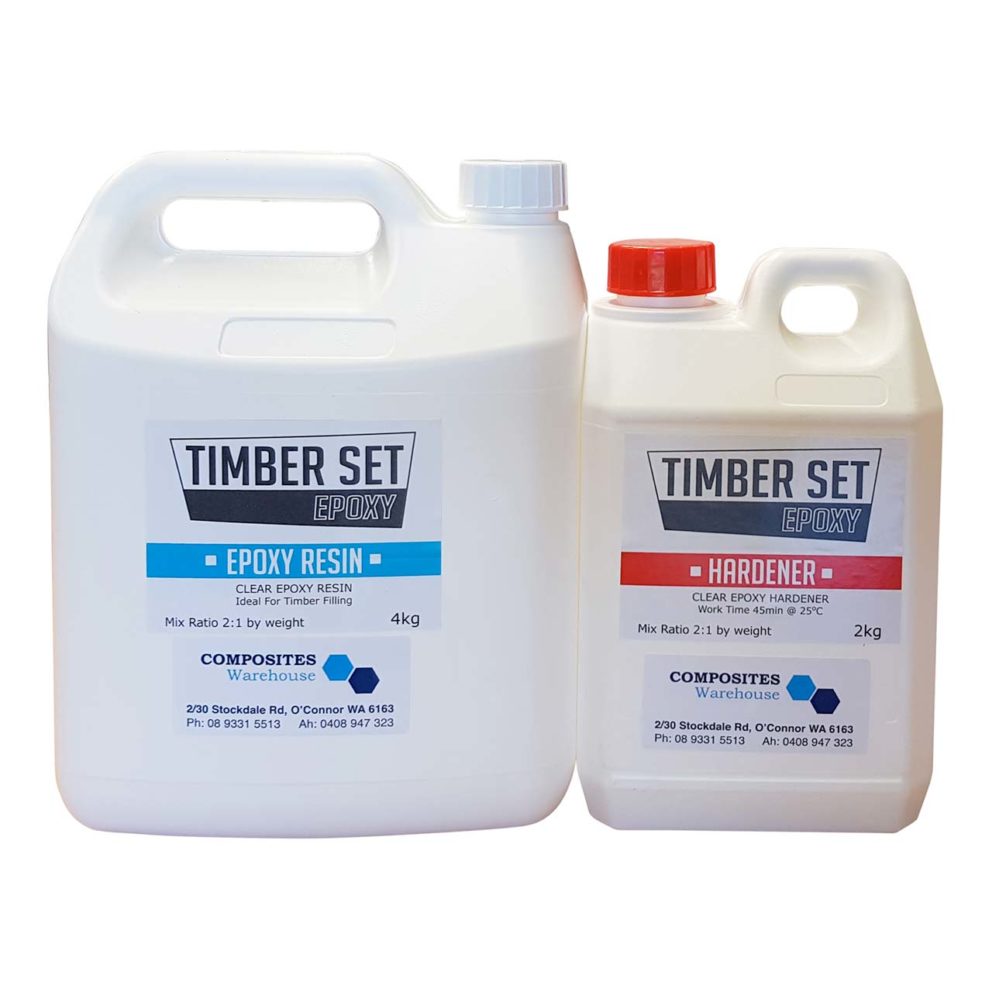 Timber Set Epoxy Resin Clear Casting - Australia Wide Delivery